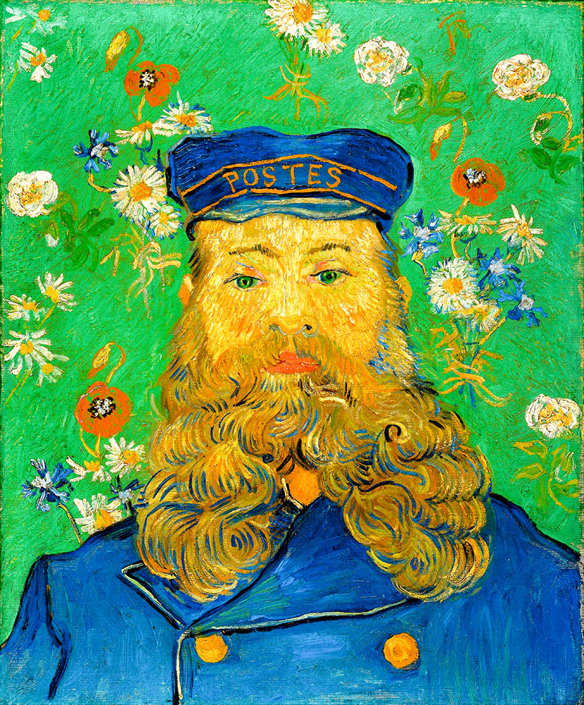 Van Gogh Postman Joseph Roulin April 1889 digital download